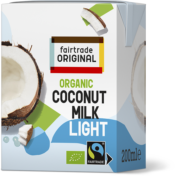 Kokosmelk Light 200 ml - Fairtrade Original