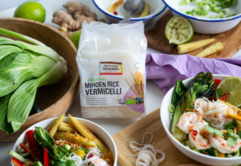 Organic Mihoen Rice Vermicelli - Fairtrade Original